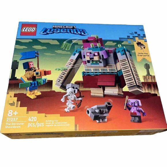 Lego | Toys | Brand New Lego Minecraft Legends The Devourer Showdown ...